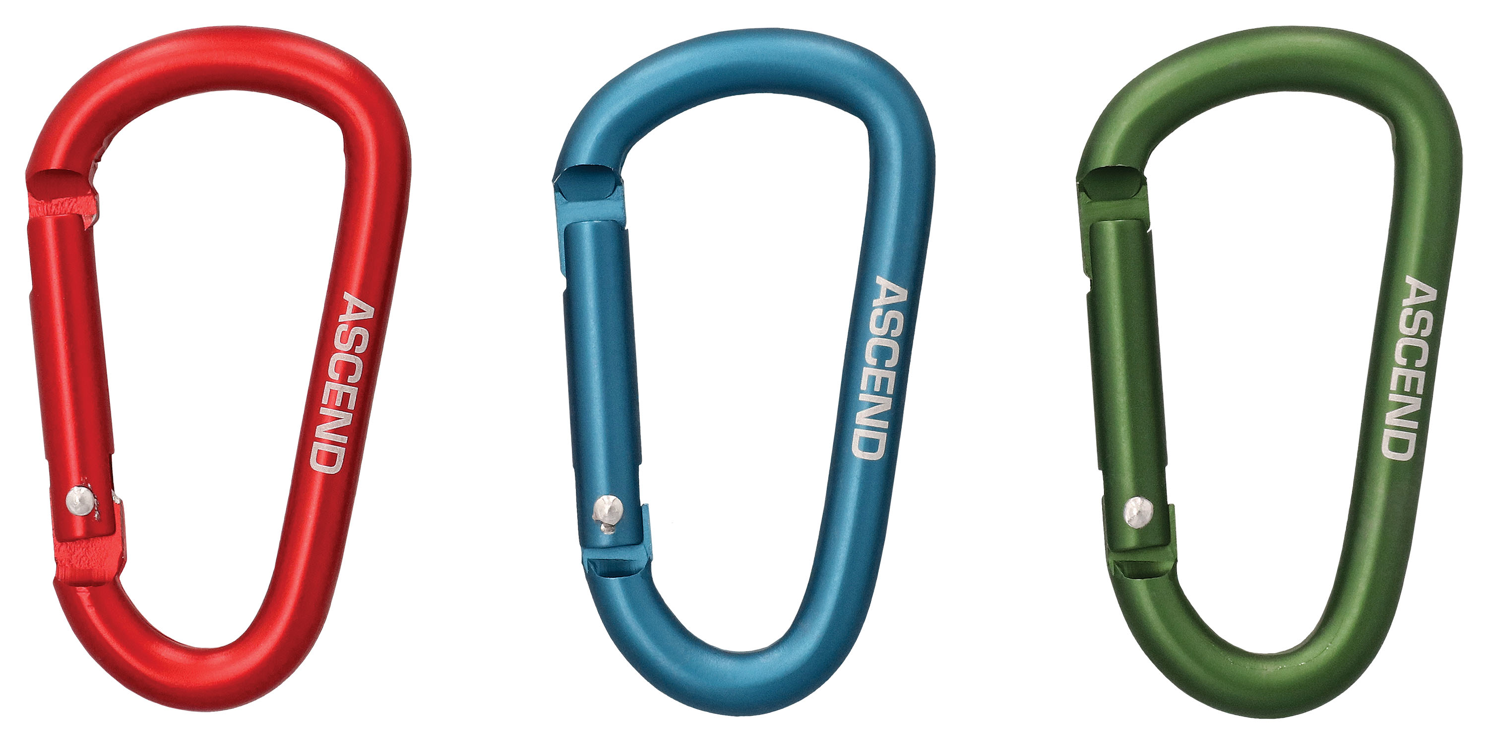 Ascend Basic Carabiner 3-Pack | Bass Pro Shops